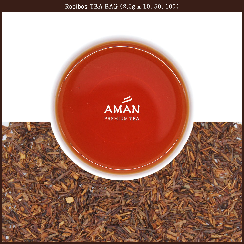 premium Rooibos Longcut tea (2.5g x 10, 50, 100) decaffeinated korean ...