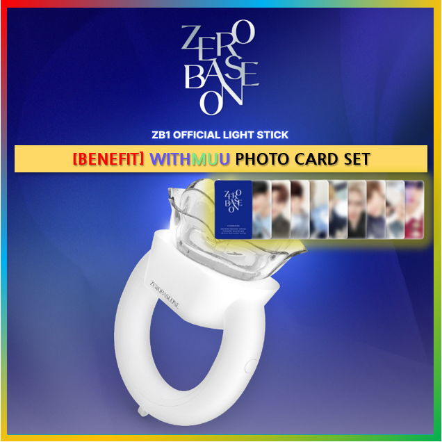 (Ready to Ship) ZB1 ZEROBASEONE Official Light Stick + Benefit Photo ...