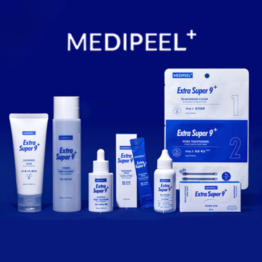 MediPeel Extra Super 9 Plus (Wrapping Maske (4ml 4ea) | Sebum Cleanser ...