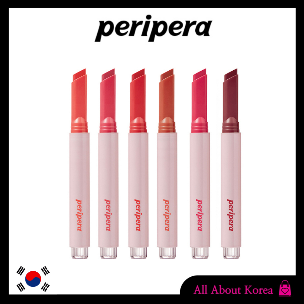 [PERIPERA] HEART JAM GLOW LIP 6colors | Shopee Philippines