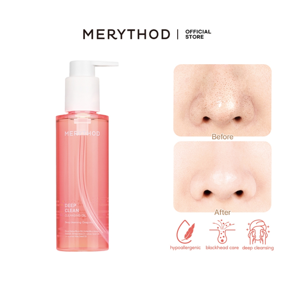 MERYTHOD Deep Clean Cleansing Oil 150ml Makeup Remover Blackhead ...