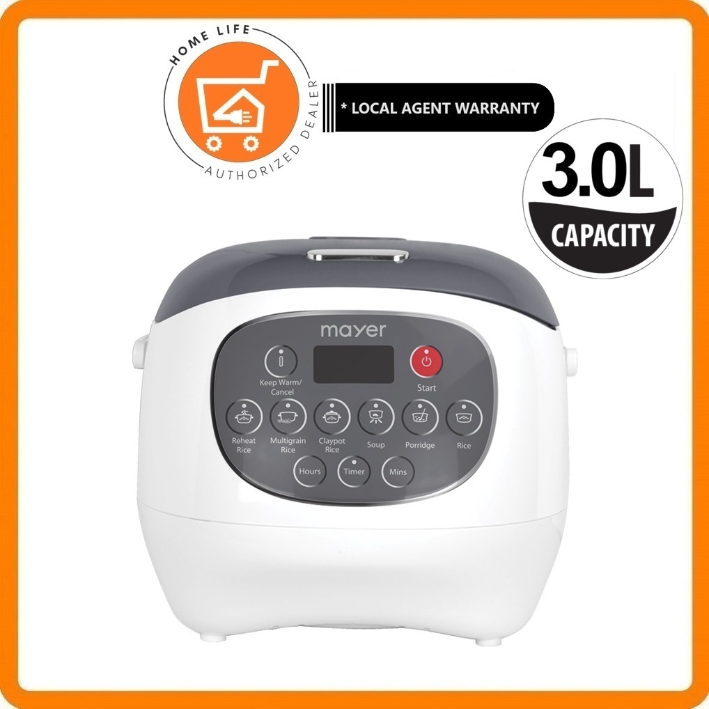 Mayer MMRC30 1.1L Rice Cooker with Ceramic Pot | Shopee Philippines