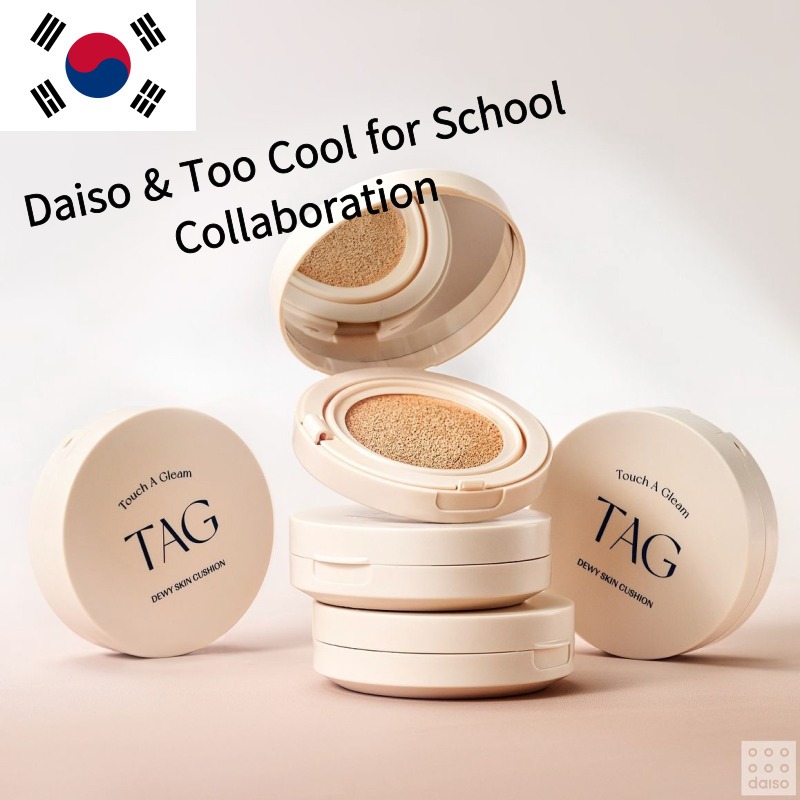 [KOREA] Daiso & Too Cool for School Collaboration TAG Cover Cushion ...
