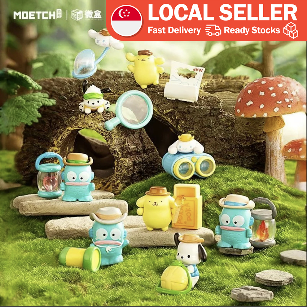 Sanrio Characters Mini Adventurers Series Stackable Blind Box Figure ...