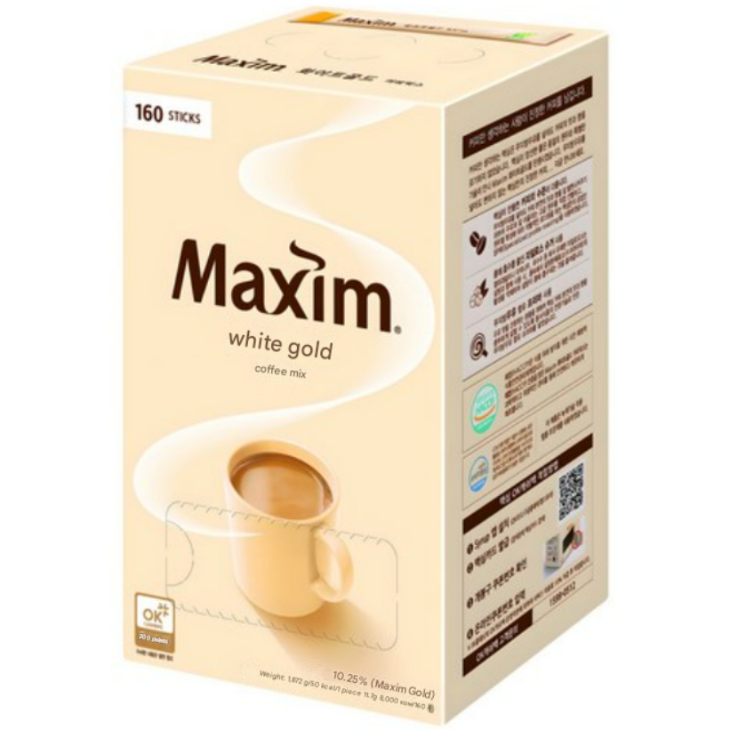 Maxim White Gold Coffee Mix 160 pieces | Shopee Philippines