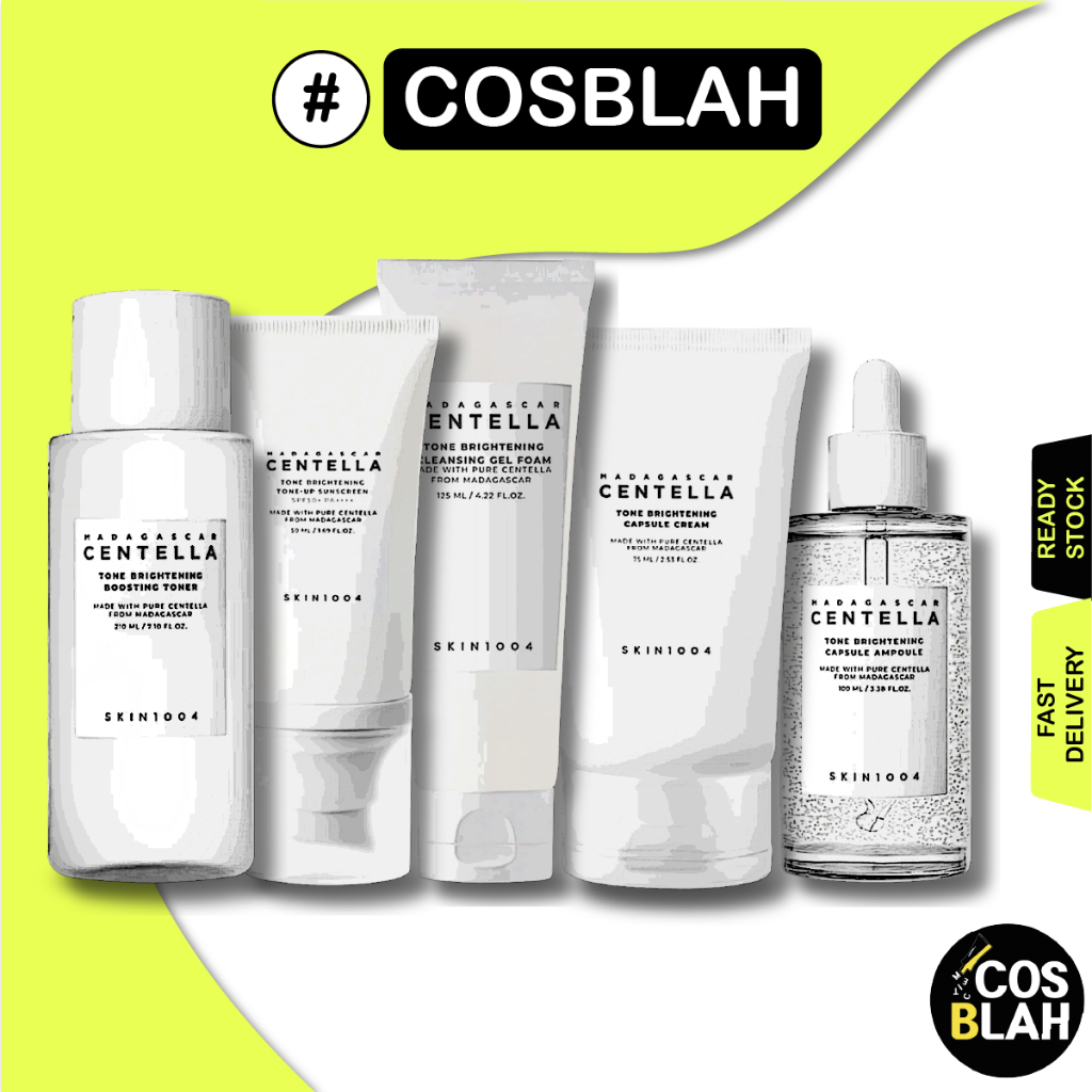 SKIN1004 Tone Brightening Collection (Toner / Ampoule /Cleansing Gel ...