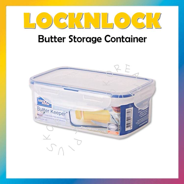 [LOCKNLOCK] Butter Storage Container 750ml HPO956 | Shopee Philippines