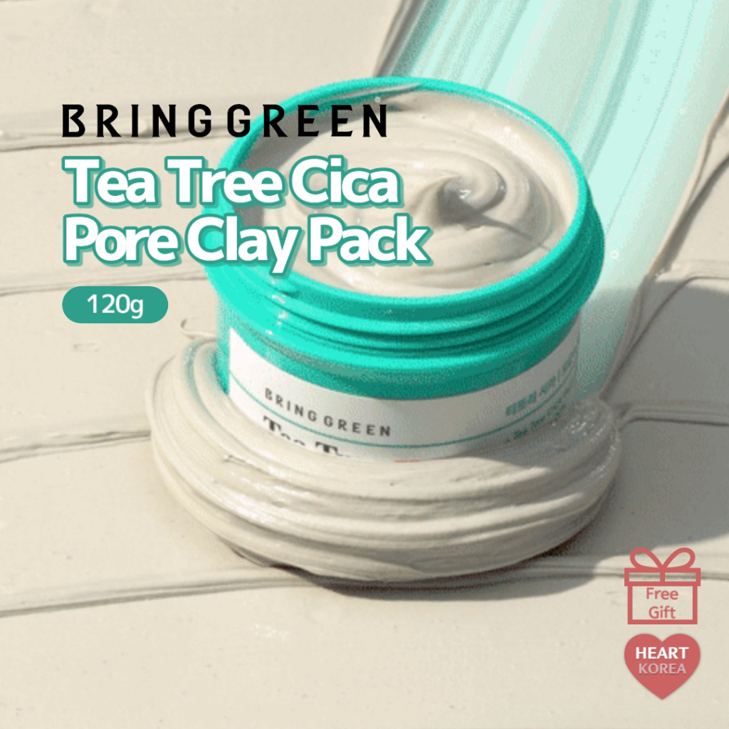 Bring green Tea Tree Cica Pore Clay Pack / mask pack mud pack | Shopee ...