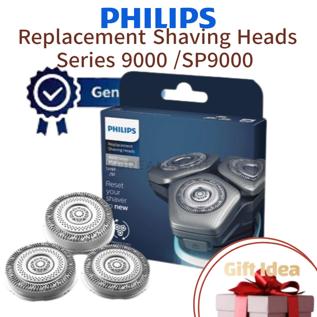 PHILIPS Series 9000 and SP9000 Replacement Shaving Heads SH91/51 ...