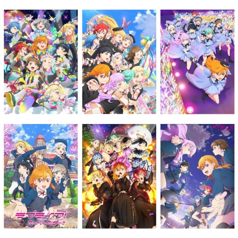 Anime Love Live! Superstar!! A4 Size Halftone Posters | Shopee Philippines