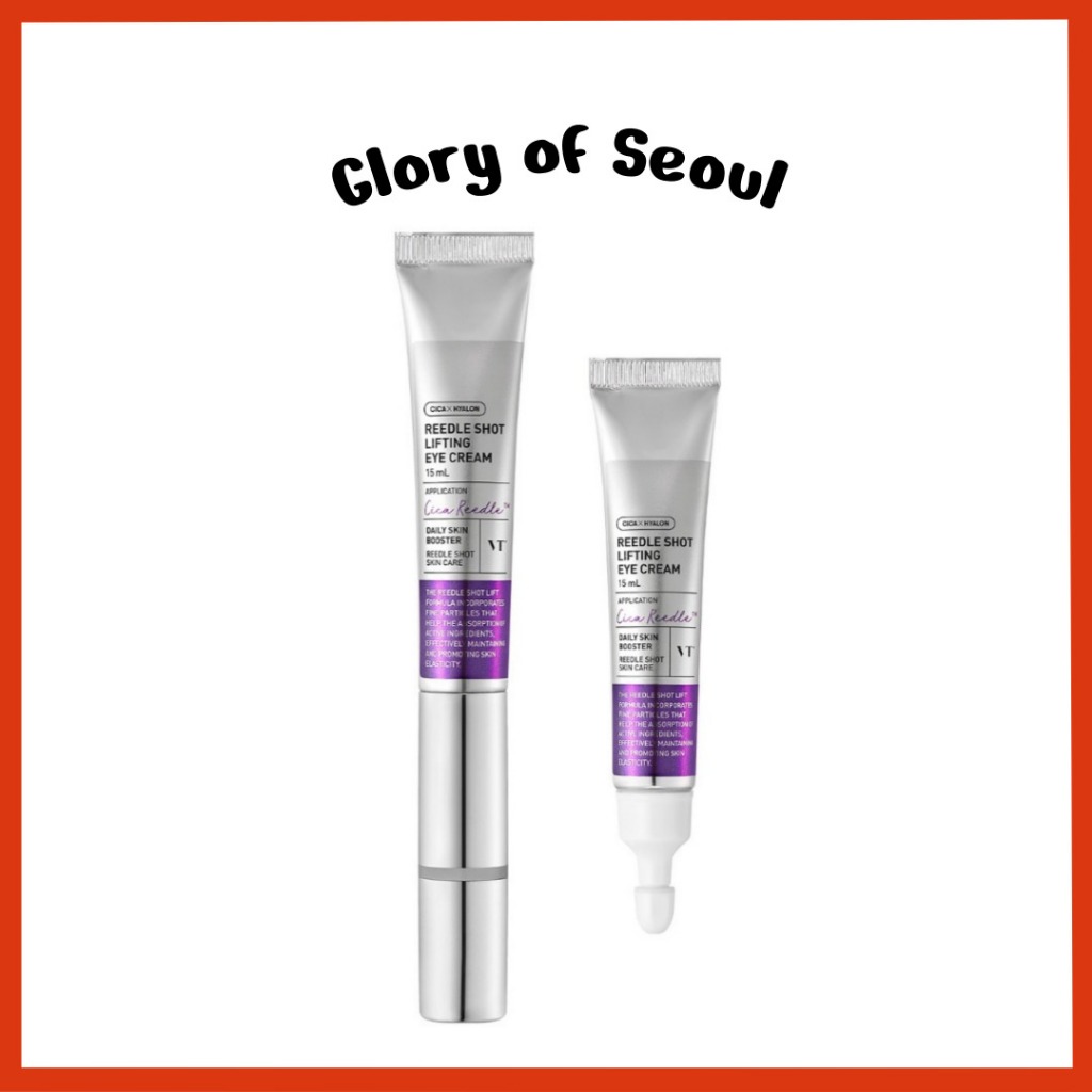 VT COSMETICS Reedle Shot Lifting Eye Cream 15mL (Original/Refill ...