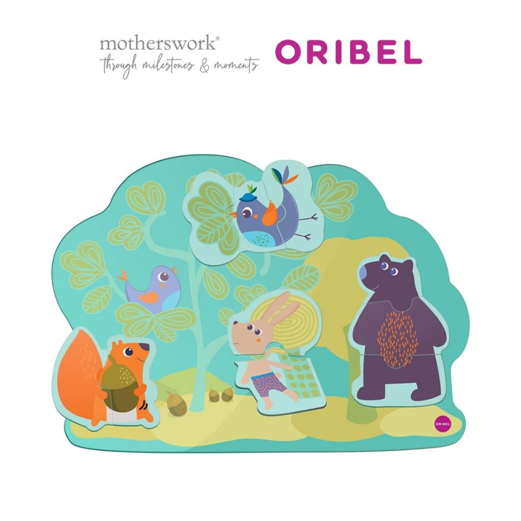 Oribel VertiPlay Wall Toy: Hoppy Bunny & Friends (Age 18m+) | Shopee ...