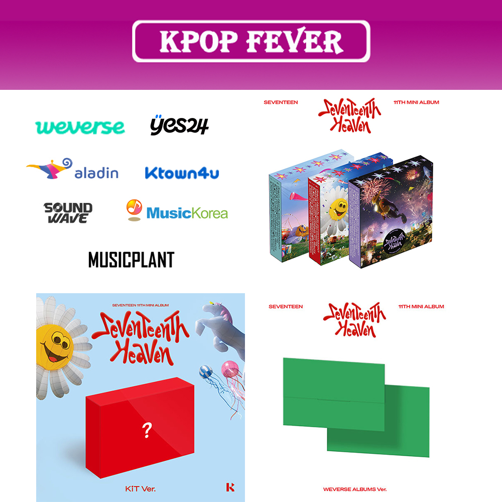 [ POB ] SEVENTEEN - 11TH MINI ALBUM [ SEVENTEENTH HEAVEN ] STANDARD ...