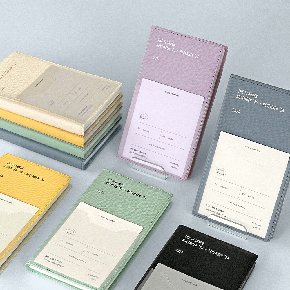 2024 Korean Planner ICONIC THE PLANNER S DIARY - 2024 Scheduler Planner ...