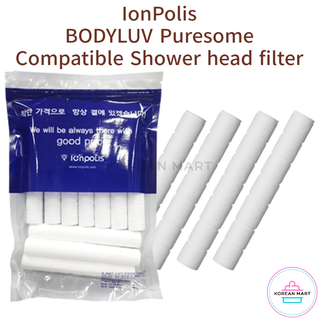 [IonPolis] Shower head filter Bodyluv Puresome Compatibe -Rust ...