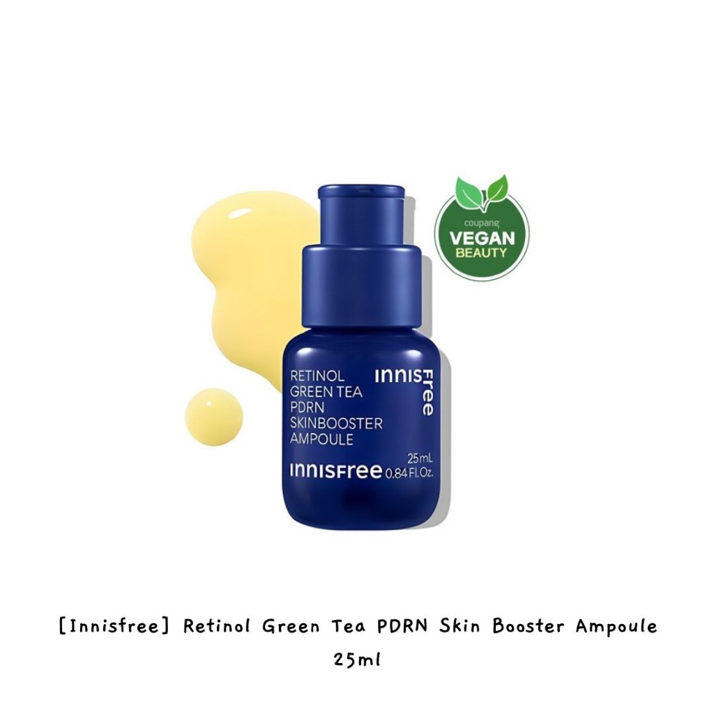 [Innisfree] Retinol Green Tea PDRN Skin Booster Ampoule 25ml / k-beauty ...