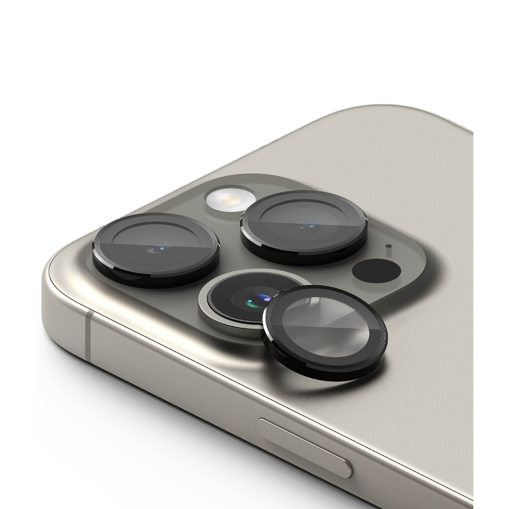 Ringke Camera Lens Frame Glass for iPhone 15 Pro Camera Lens Cover with ...