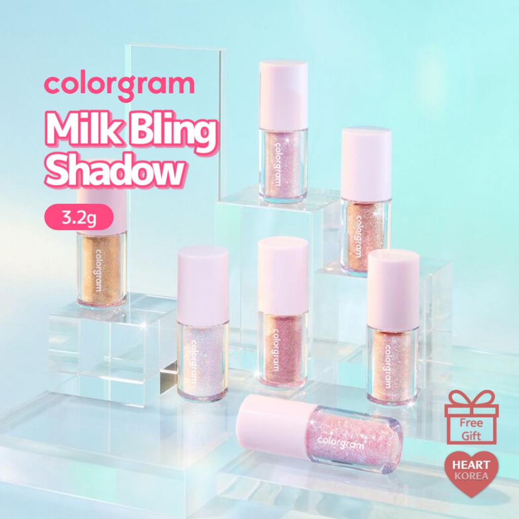 (NEW) Colorgram Milk Bling Shadow 3.2g eyeshadow glitter | Shopee ...