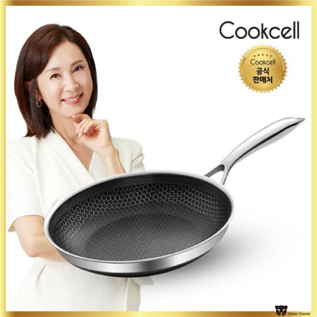 [Cookcell] Premium Double Coating IH Frying Pan – 20cm / 24cm / 26cm / 28cm / 30cm | Non-Stick ...