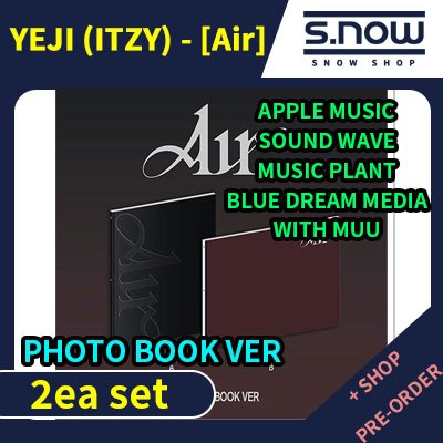 SHOP_ PRE-ORDER included YEJI (ITZY) - [Air] Photobook Ver 2EA(1SET ...