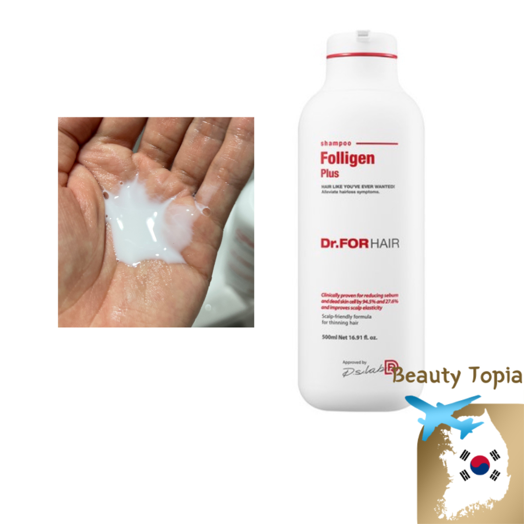 Dr FORHAIR Folligen Plus Shampoo Moringa scent 500ml anti hair loss ...