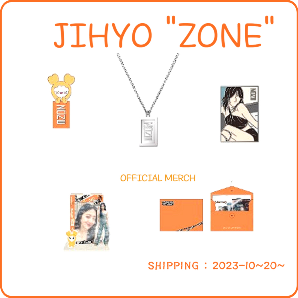 (JYP)JIHYO "ZONE" Official Merch | Shopee Philippines