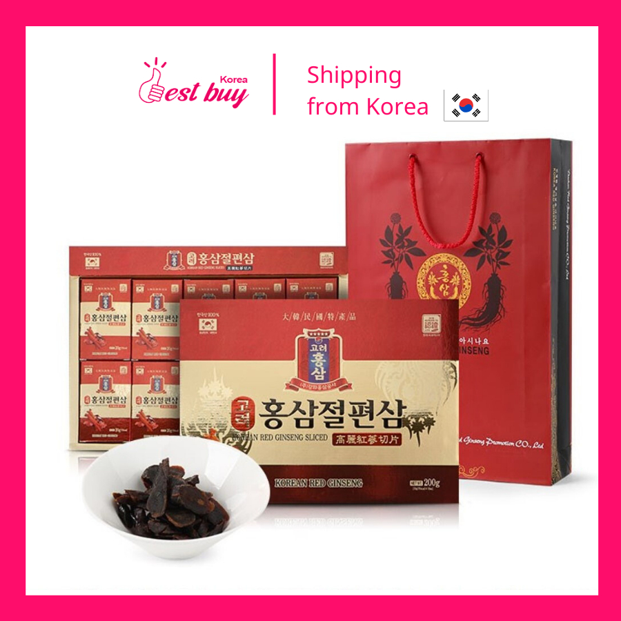 Korean Red Ginseng Sliced 200g | Shopee Philippines