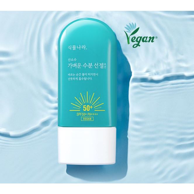 Korean Sunscreen Oxygen Water Light Moisture gel Lotion 60 ml (SPF50 ...