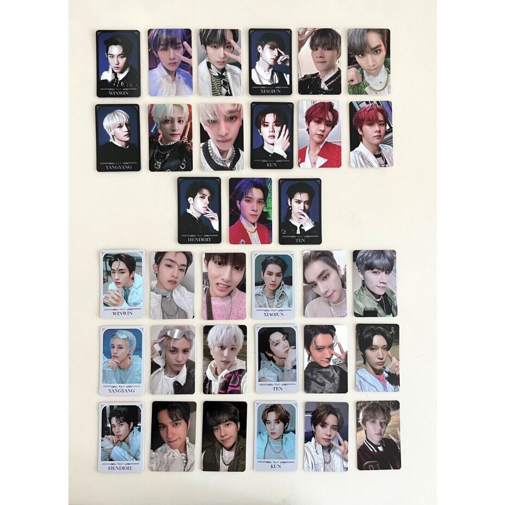 WayV Phantom SMTOWN OFFICIAL MD Photocard RANDOM TRADING CARD Winwin ...