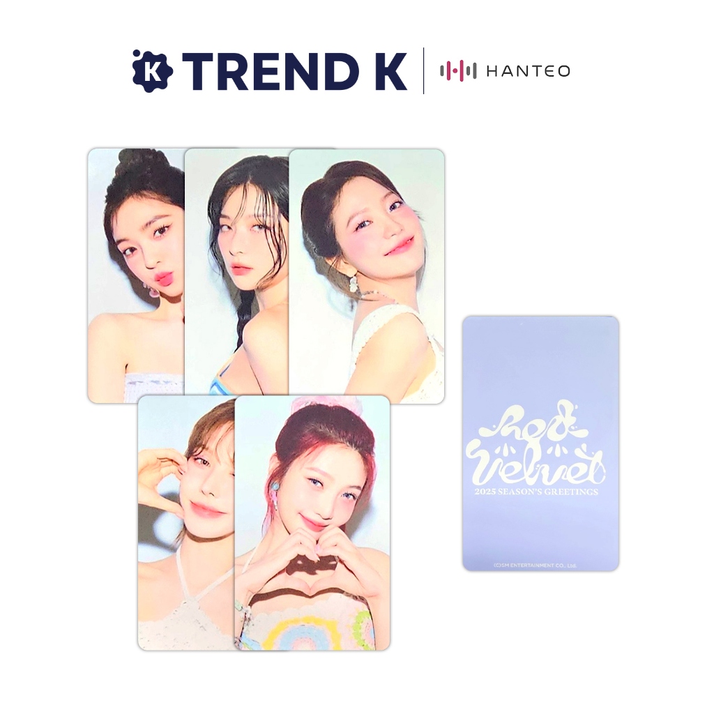 (Only POB) Red Velvet - 2025 SEASON'S GREETINGS (APPLE MUSIC) | Shopee ...