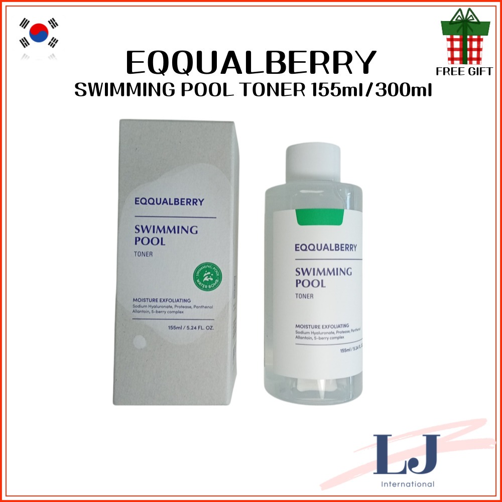 EQQUALBERRY SWIMMING POOL TONER 155ml / 300ml | Shopee Philippines