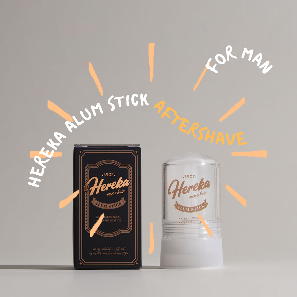 Hereka Alumstick, calming stick, aftershaving, Skin care after shaving ...