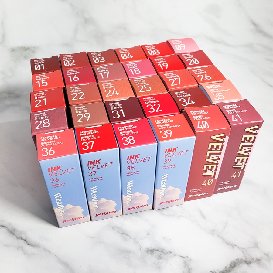 peripera ink the velvet 4g #1 ~ #46(new) | Shopee Philippines