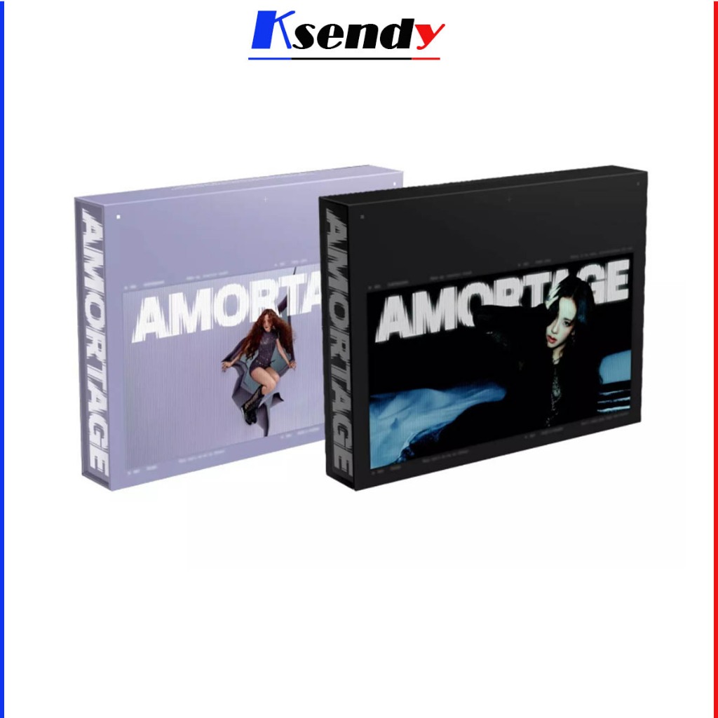 BLACKPINK JISOO AMORTAGE 1st Mini Album EXCLUSIVE EDITION PURPLE / BLACK Ver | Shopee Philippines