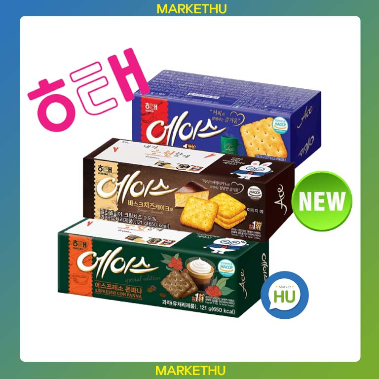 [HAITAI]Ace Cracker Original, Espresso Con Panna ,Basque Cheese Cake ...