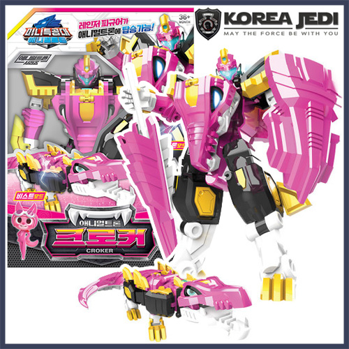 Miniforce - CROKER Animal Tron Transformer Robot Toy Play Set with Lucy ...