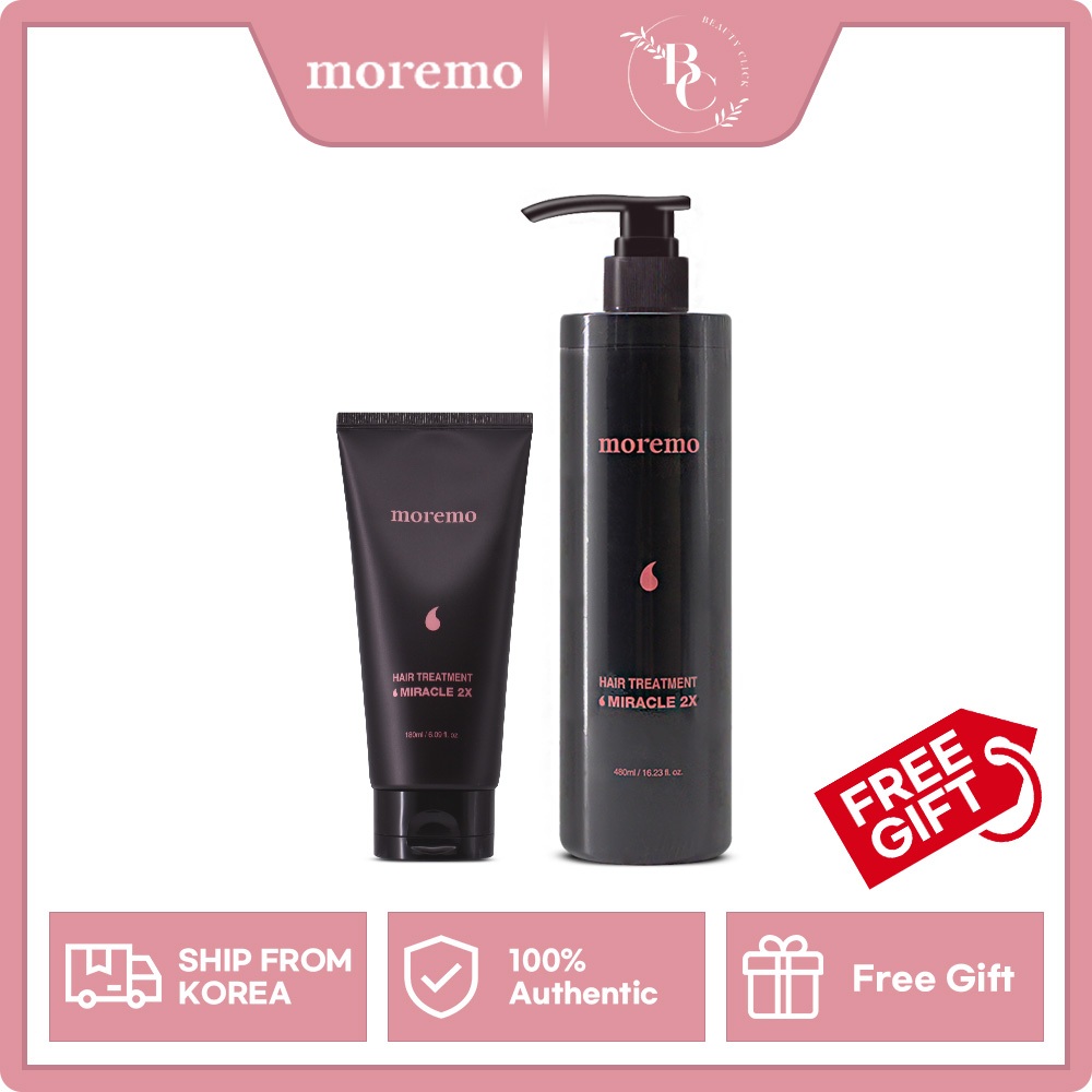 [Moremo] Hair Treatment Miracle 2X 180ml/480ml | Shopee Philippines
