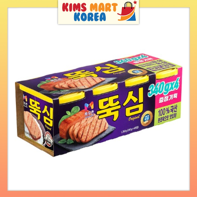 Moguchon Korean Canned Food Dduksim 100% Korean Food 340g x 4pcs | Shopee Philippines