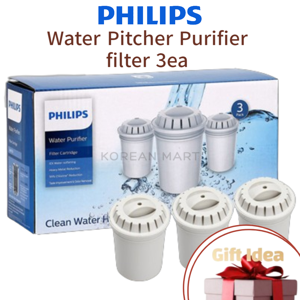 Philips Water Pitcher Purifier filter 3ea - AWP201 / From Korea ...