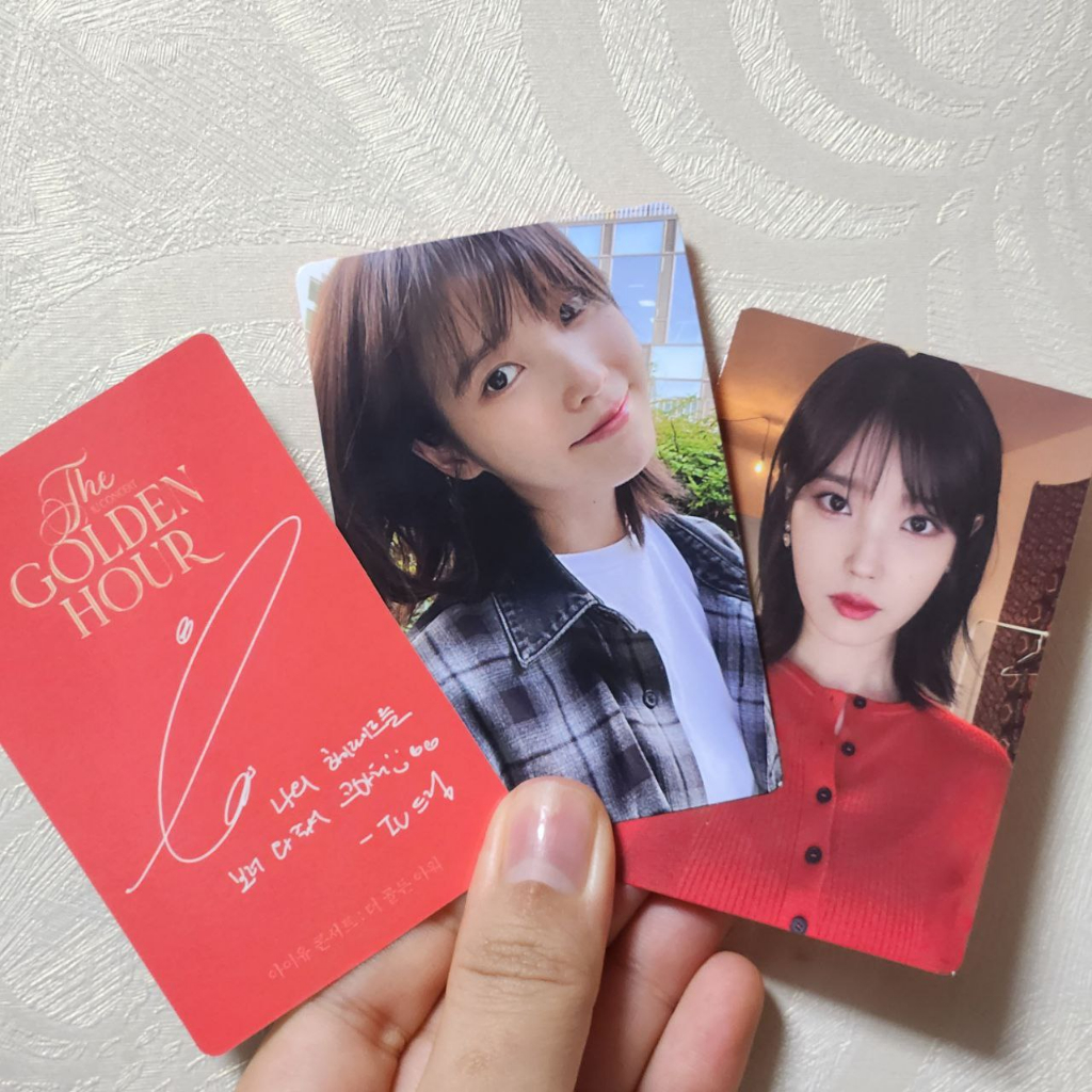 IU photocard 2023 IU Fan concert 'I+UN1VER5E' CGV EVENT official ...