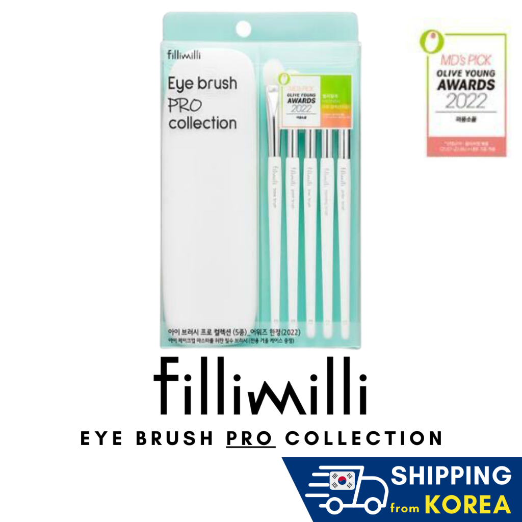 [Fillimilli] Eye Brush PRO Collection (5 items) | Shopee Philippines