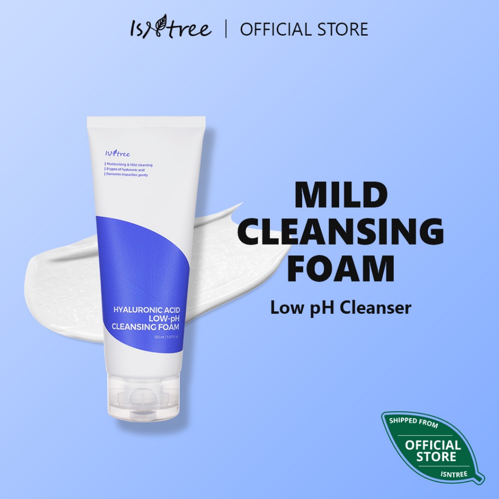 Isntree Hyaluronic Acid Low PH Cleansing Foam 150ml | Shopee Philippines