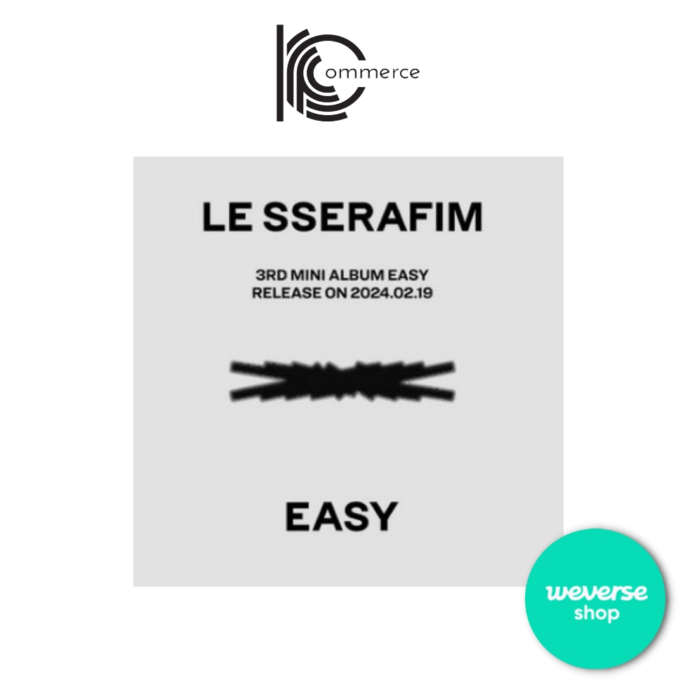 LE SSERAFIM - 3rd Mini Album [EASY] (Photobook Ver.) | Shopee Philippines