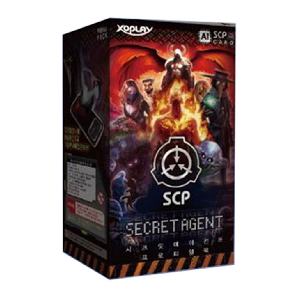 SCP AI Card Secret Agent Profile Pack 20 Packs 1 Box/Korean Version/Become an SCP agent and ...