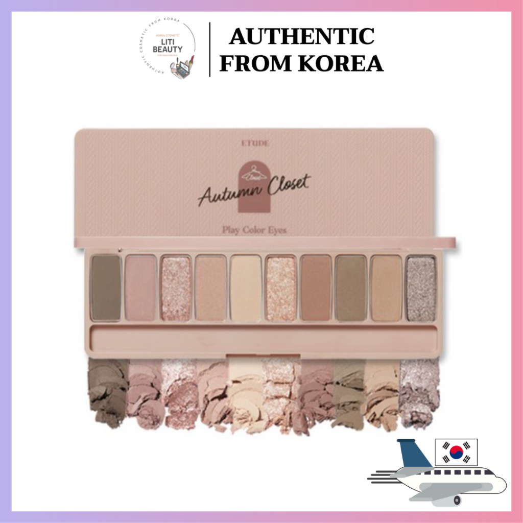 Etude 10 Color Eyeshadow Palette Fashion Colors 7g Play Color Eyes ...