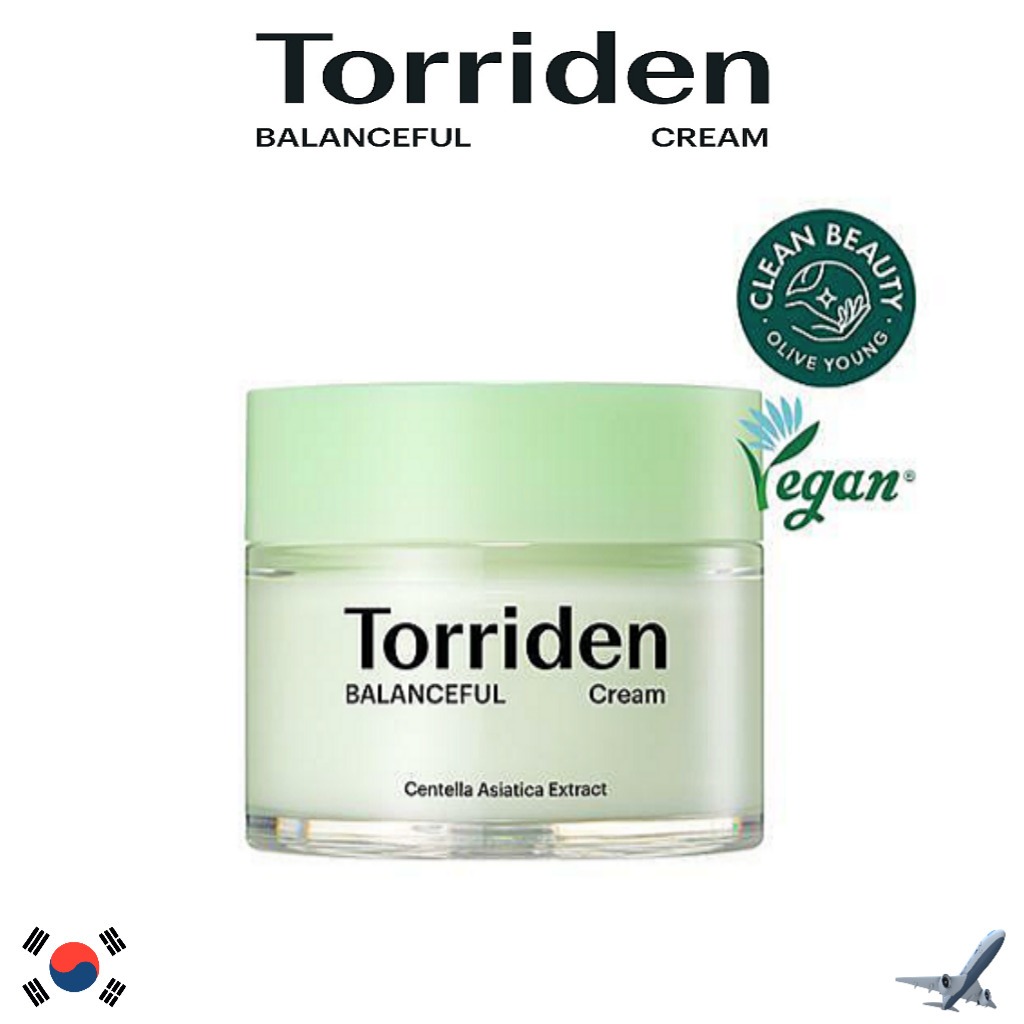 Torriden BALANCEFUL Centella Asiatica Extract Cream 80ml | Shopee ...