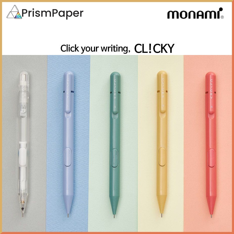 Monami Clicky 0.5mm Side Button Advance Mechanical Pencil [Made in ...