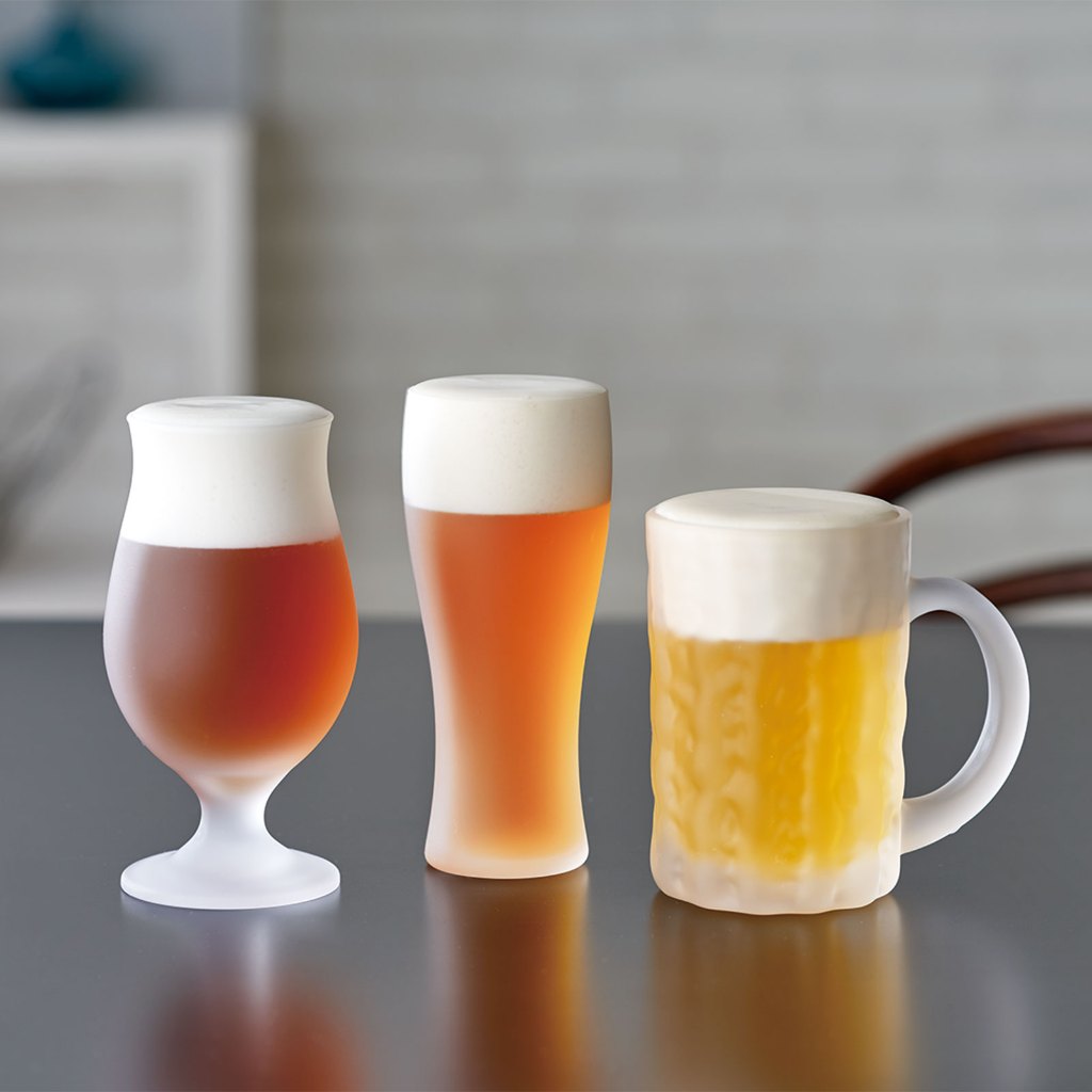 Frosted Beer Pint Glass , Tulip Glass, Beer Mug | Individually Boxed ...