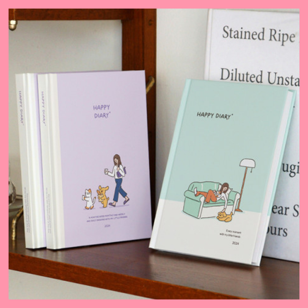 Indigo diary B6 2024 korea diary planner 2024 diary book diary korean ...