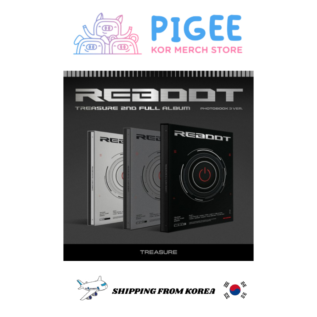 TREASURE - 2ND FULL ALBUM [ REBOOT ] PHOTOBOOK VER. | Shopee Philippines